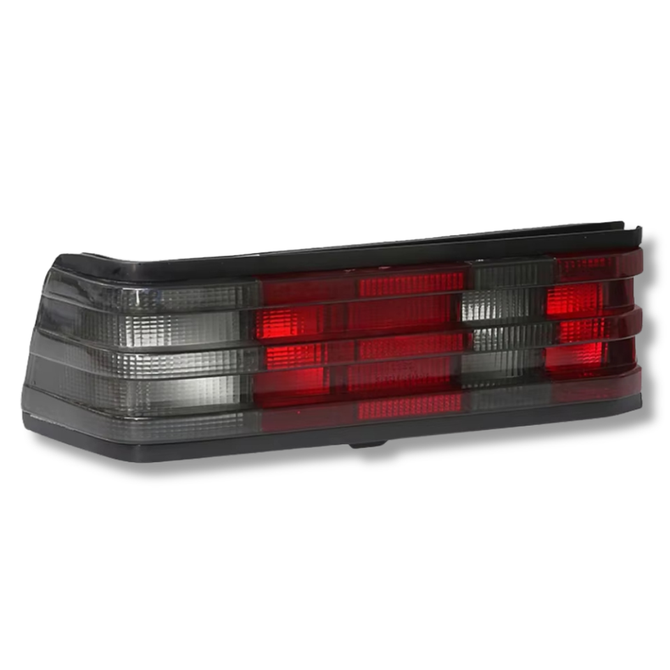 Mercedes 190 W201 Rear Lights Set 82-93 Black Red Tail Lamp Pair Left ...