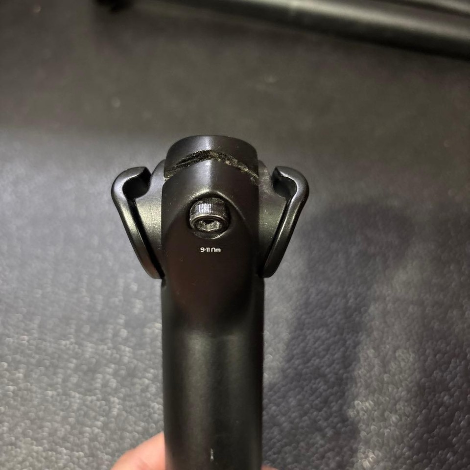 TREK aluminum seat mast cap with clamp ears for aluminum rails | eBay