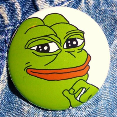 PEPE THE FROG - SMUG PEPE Badges & Magnets - Reddit 8chan Trump Vote ...