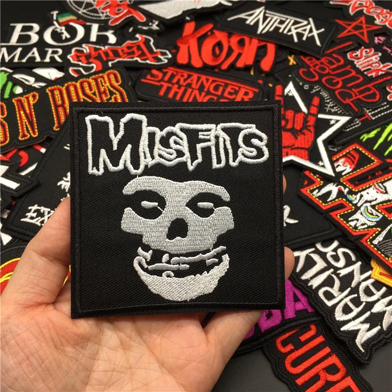 Random Lot of 50 Rock Band Patches Iron on Music Punk Roll Heavy Metal ...