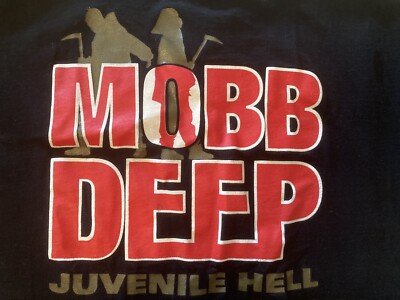 1993 Mobb Deep Juvenile Hell vtg 90s rap hip hop Promo Only T-shirt XL ...