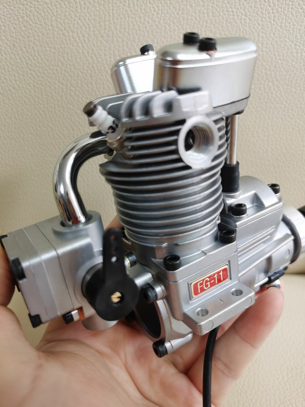 RC Model SAITO Single Engine FG-11 Four 4-Stroke Gas Engine Airplane ...