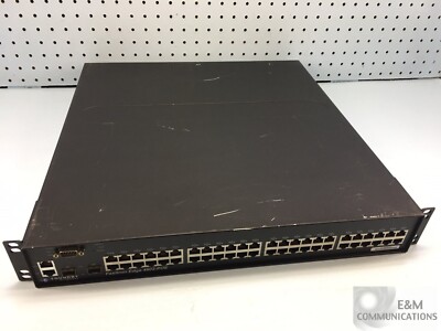 FES4802-POE FOUNDRY FASTIRON EDGE 48-PORT PoE ETHERNET SWITCH SINGLE ...