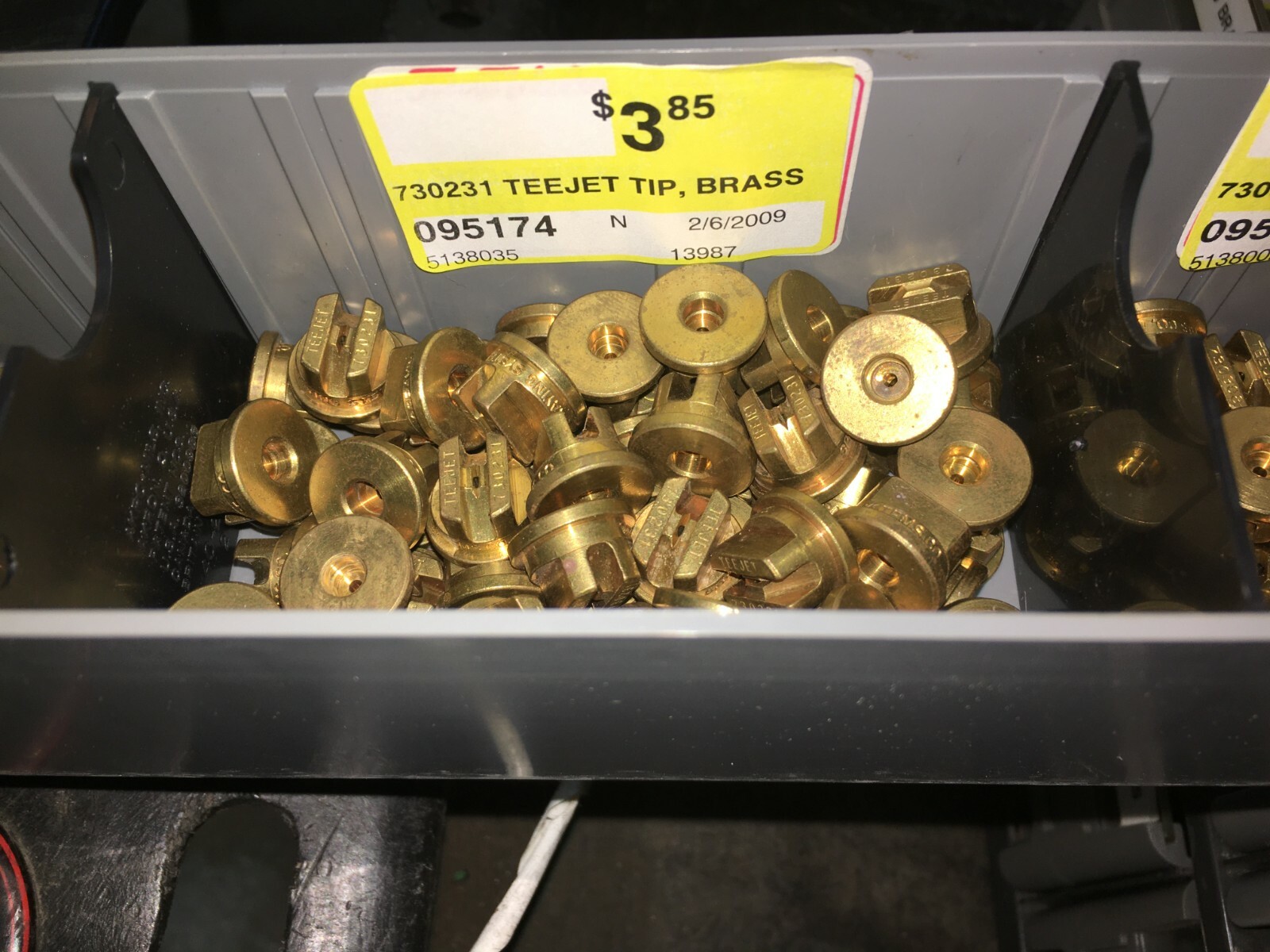 TeeJet BRASS 730231 095174 5138035 SPRAY TEE JET Sprayer TIP | eBay