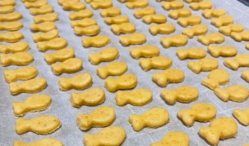 Mini Tiny Goldfish Fish Cracker Cookie Cutter Mold Baked Shaped Maker ...