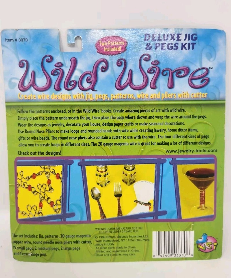 Wild Wire Deluxe Jig & Pegs Tool Set New Sealed | eBay
