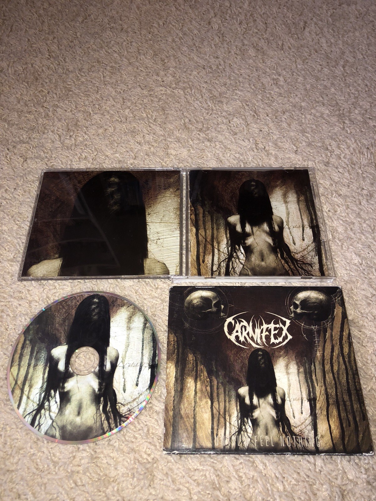 Until I Feel...By Carnifex CD RARE! DC Signs Of The Swarm Angelmaker ...