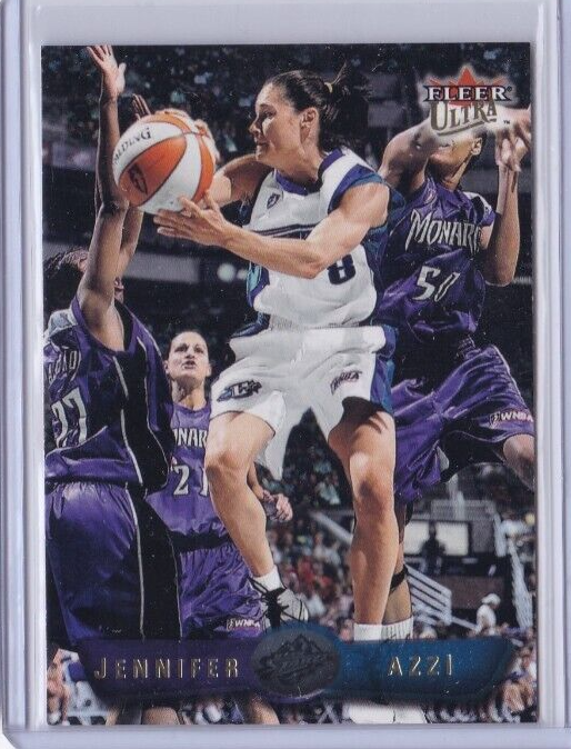 2002 Ultra WNBA #61 JENNIFER AZZI UTAH STARZZ (ID4) | eBay