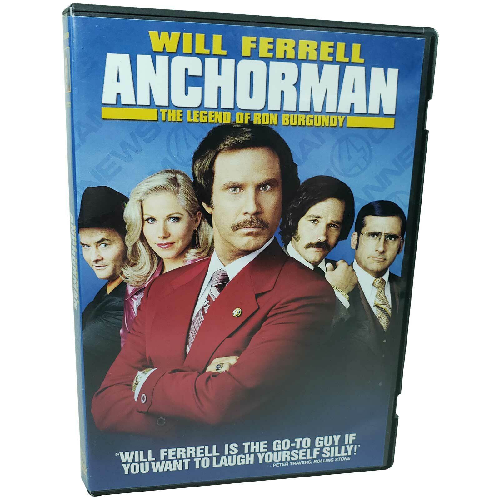 Anchorman DVD The Legend of Ron Burgundy Full Frame R1 2004 Very Good ...