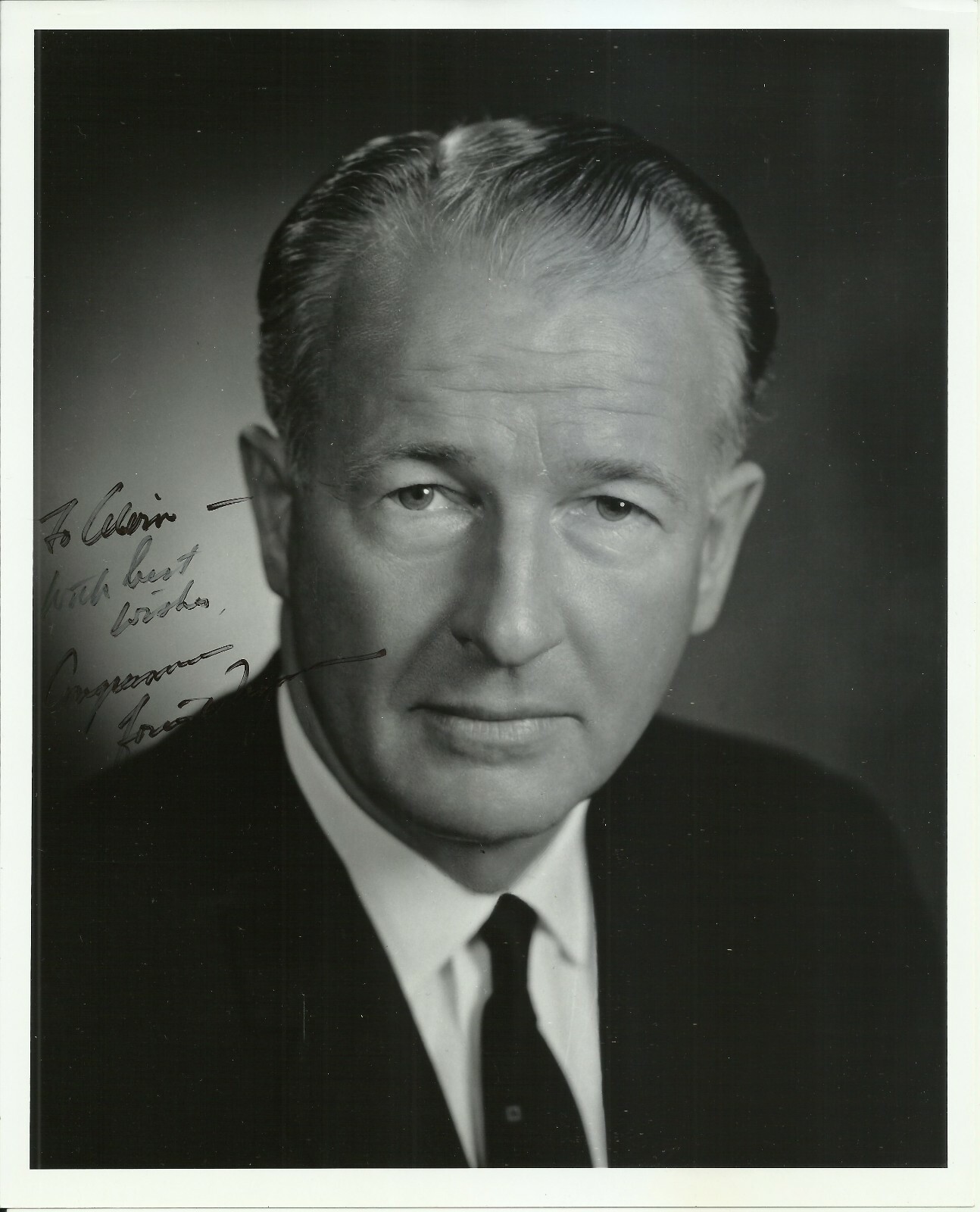 Louis C. Wyman - U.S. Representative Original Autograph 8x10 Photo and ...