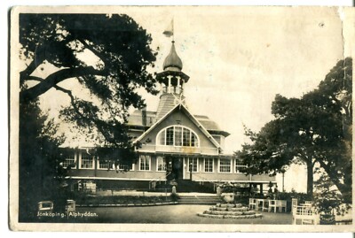 Sweden Jonkoping Jönköping - Alphyddan 1938 cover on real photo sepia ...
