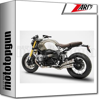 ZARD RC FULL SYSTEM EXHAUST OVERLAP TITANIUM BMW R NINE T 2017 17 2018 ...
