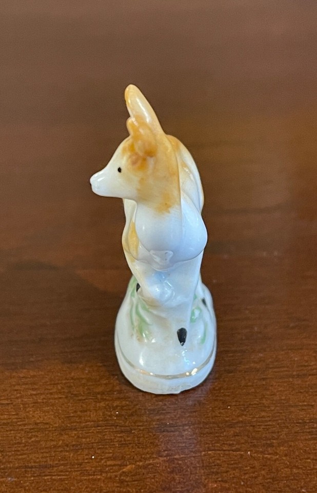 Vintage Miniature Deer Figurine - 2" x 1 3/8" - Marked JAPAN | eBay UK