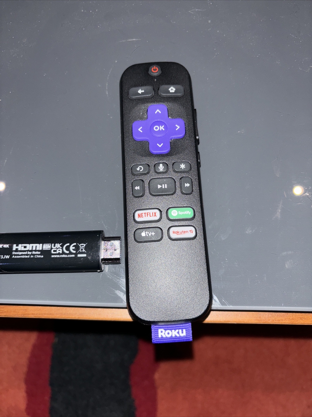Roku Stick 4K HD Streaming Stick Media Player Model 3820X for sale ...