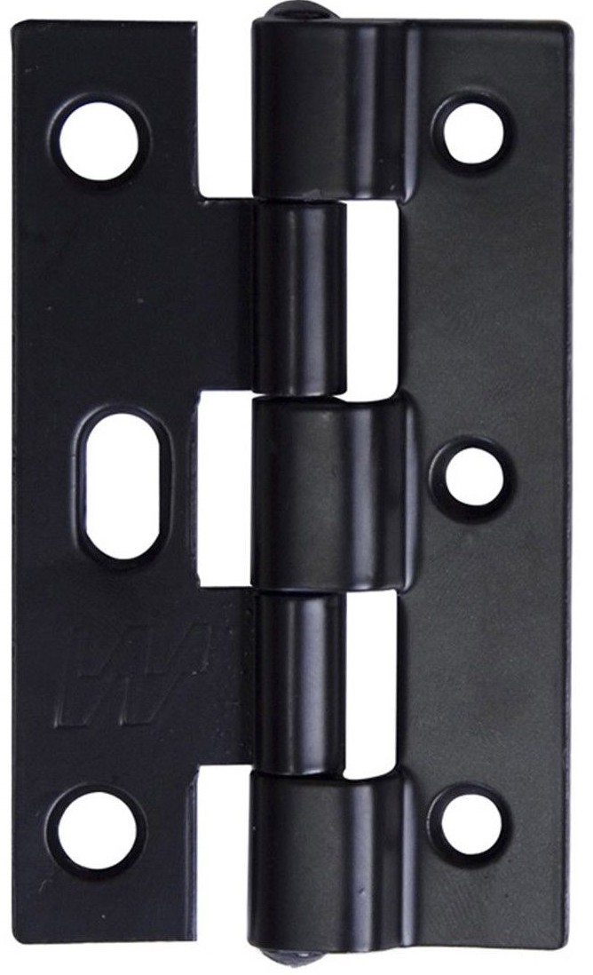 8x Whitco STEP OVER FIXED SCREEN DOOR HINGE 50x14x80mm Black ...