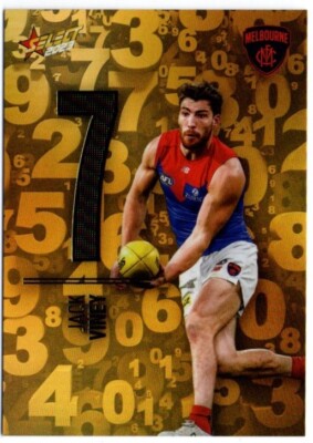 2023 Select Footy Stars Numbers - Jack Viney #222/255 Melbourne | eBay ...