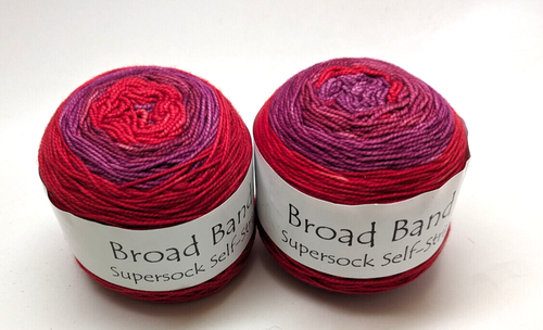 2 Matched Skeins Cherry Tree Hill 100% SW Merino Supersock Self Striping Wild TM | eBay