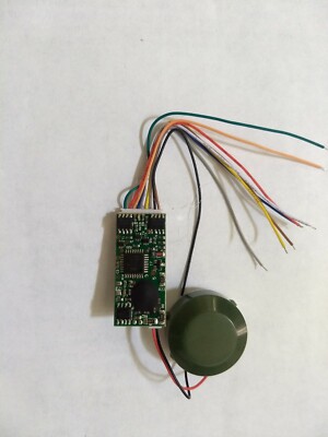 HO Advanced DCC Steam Sound Decoder with 28mm baffled speaker | eBay