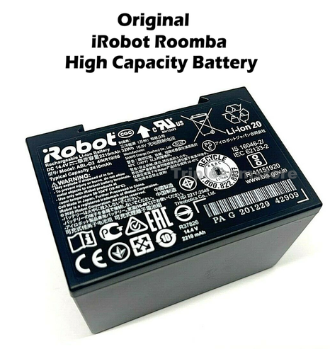 New OEM iRobot Roomba i7 i7+ High Capacity Lithium Ion Battery 2410mAh ...