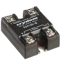 Sensata / Crydom D24125-B Solid-State Relay - Control Voltage 3-32 VDC ...