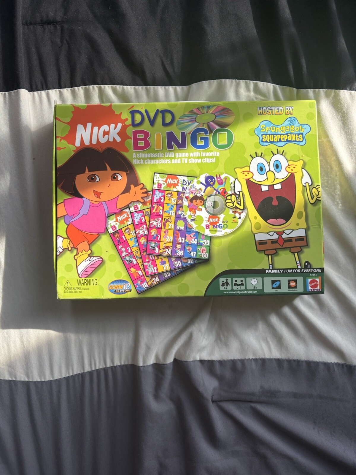 Nickelodeon Nick DVD Bingo Game. Ages 4+, 2-6 players. COMPLETE | eBay