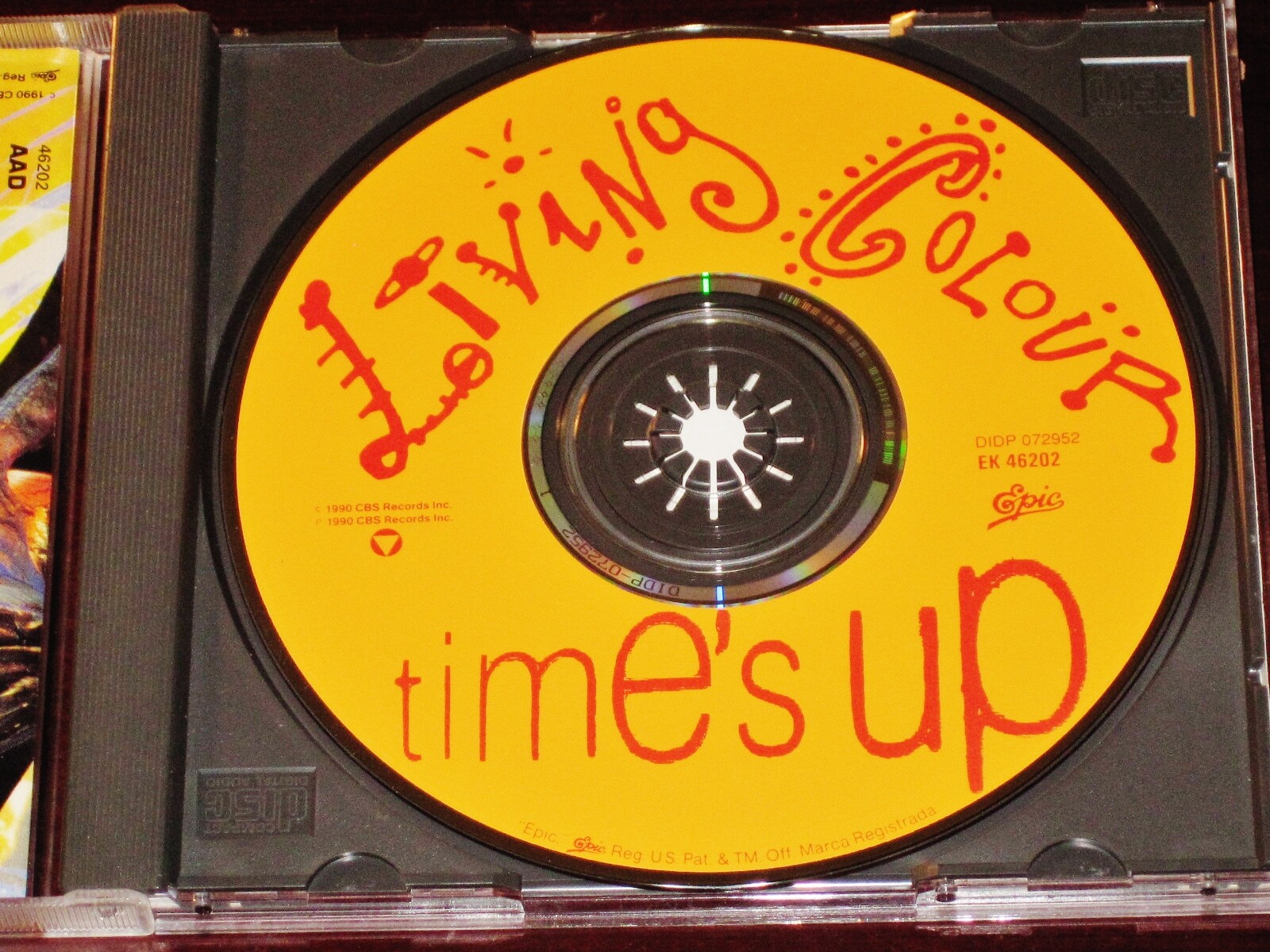 Living Colour: Time's Up CD 1990 CBS Records / Epic USA EK 46202 ...