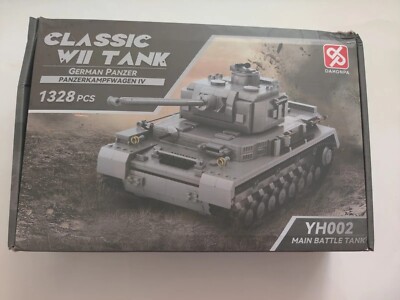 Dahonpa Classic WII Tank German Panzer Panzerkampfwagen IV YH002 Battle ...