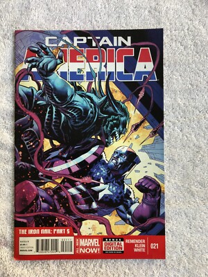 Captain America #21 (Aug 2014, Marvel) VF- 7.5 | eBay