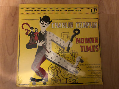 Charlie Chaplin ‎– Modern Times Soundtrack UA UAS 5222 Sealed Vinyl NM ...
