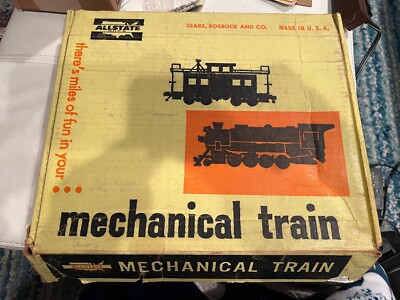 MARX 9740 SEARS ALLSTATE ELECTRIC TRAIN SET O SCALE In Box W/ Track | eBay