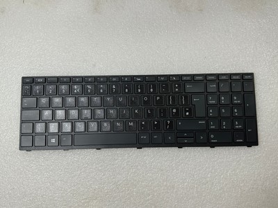 HP ProBook 450 G5 455 G5 L01028-031 English UK Keyboard Genuine With ...
