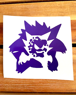 Gastly Hunter Gengar Evolution Pokemon Final Form Ghost Type Vinyl ...