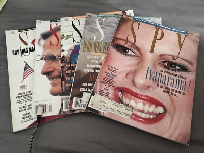 Spy Magazines: Five issues, May, August, September, October, and ...