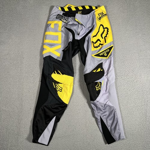 Fox Racing Pants Mens 34 360 Belted Motocross Padded Dirt Bike Off Road ...
