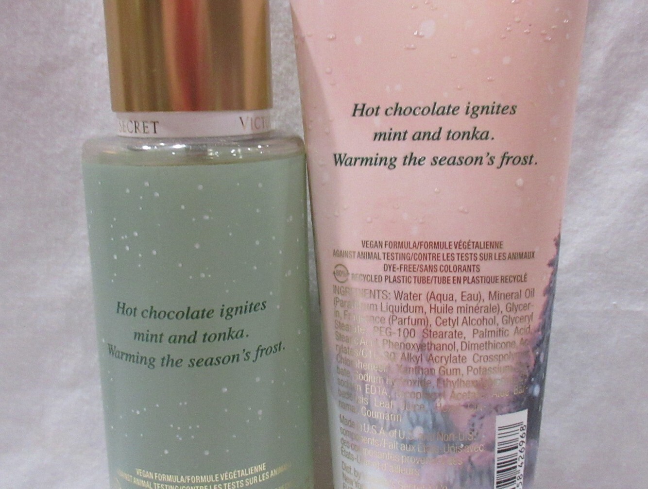 Victoria's Secret Fragrance Mist & Lotion Set Lot of 2 FROSTMELT ...
