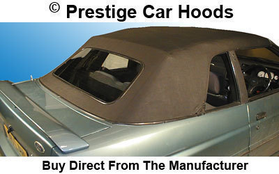 Ford Escort Cabriolet MK5 Car Hood Hoods Soft Top Tops Roof Roofs ...