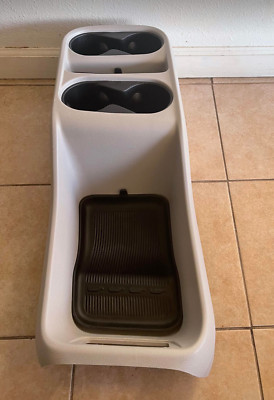 2017 -2022 Pacifica Chrysler Center Console Alloy with Black Rubber Cup ...