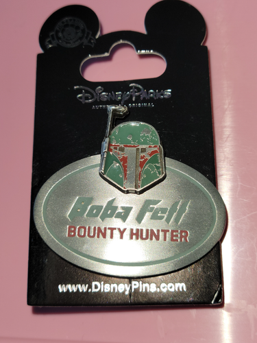 Boba Fett Name Tag Badge Bounty Hunter Collector Pin CM Exclusive ...
