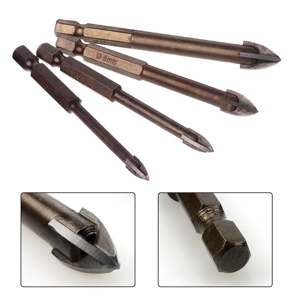 Carbide Point Spear Head Drill Bit With 4 Cutting Edge High Quality For ...