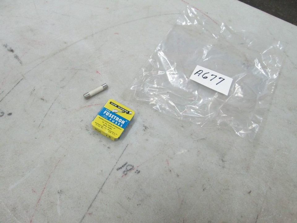 Fusetron Slow Blowing Fuse #MDA-15 250V 15A Lot of 5 (NIB) | eBay