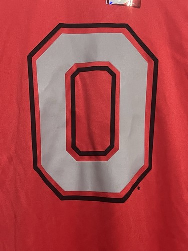 NWOT 4th and 1 Ohio State Buckeyes Block O Logo Tee True Red Size Large ...