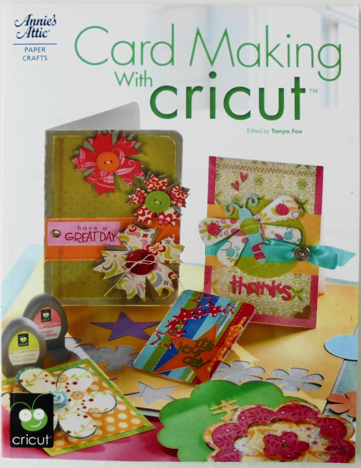 Annie's Attic Card Making with Cricut Tanya Foz Pattern Book EC | eBay