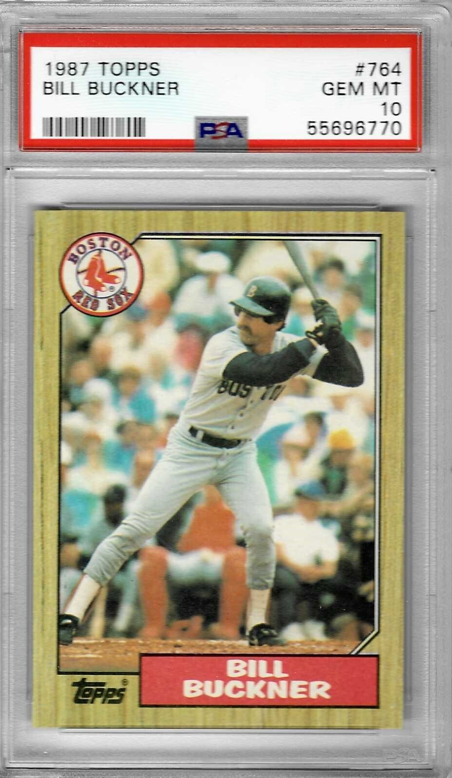 1987 Topps - #764 Bill Buckner for sale online | eBay