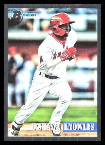 2021 Bowman Heritage Chrome D'Shawn Knowles Prospect 139 Los Angeles ...
