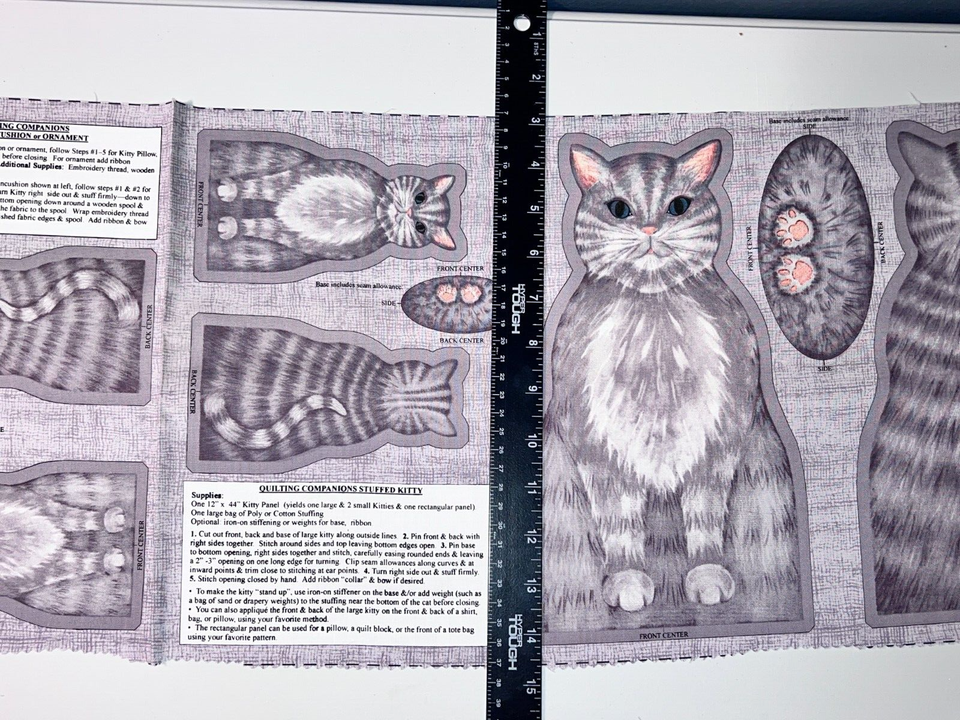 "Quilting Companions" panel Robin Betterley -Pincushion/Ornament ...