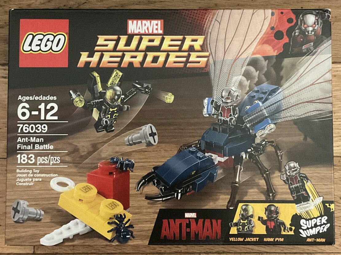LEGO Marvel Super Heroes 76039 Ant-Man Final Battle NEW SEALED RETIRED ...