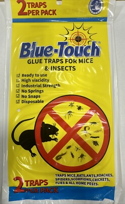 12 Mouse/Insect Glue Trap Sheets Boards NON-POISONOUS (6 pack x 2 ...