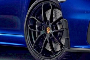 20 inch AFTERMARKET FORGED 718 GT4 SPYDER BLK WHEELS SET- PORSCHE ...