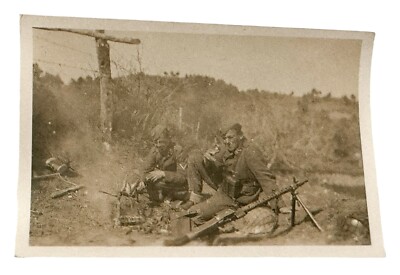 WW2 Era Photo German Wehrmachts Resting Cooking Chicken | eBay