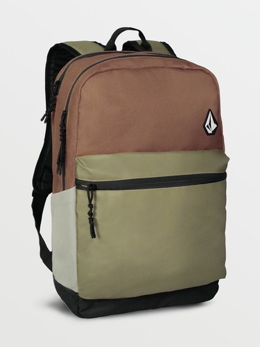 Volcom School Backpack Dusty Brown Backpack for sale online | eBay